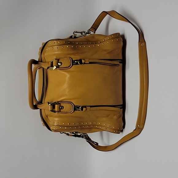 YANI | Bags | Yani Purse Tan Leather Studded Bag | Poshmark